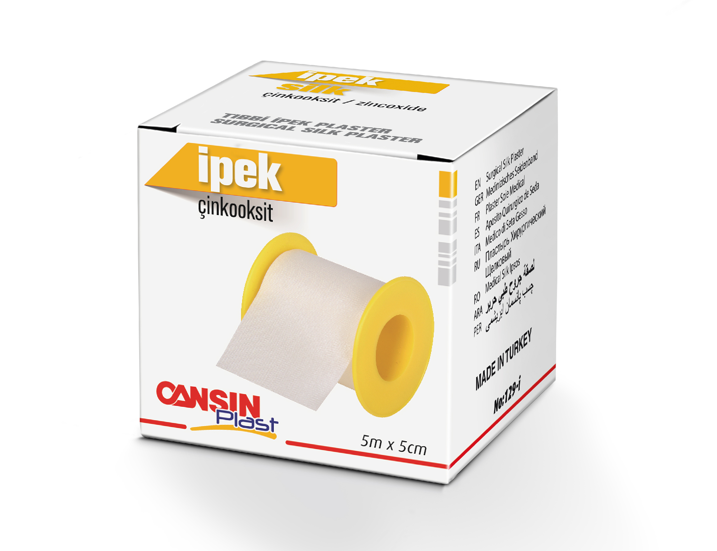 Surgical Silk Plaster – Cansın Sağlık Gereçleri Sanayi ve Ticaret A.Ş.