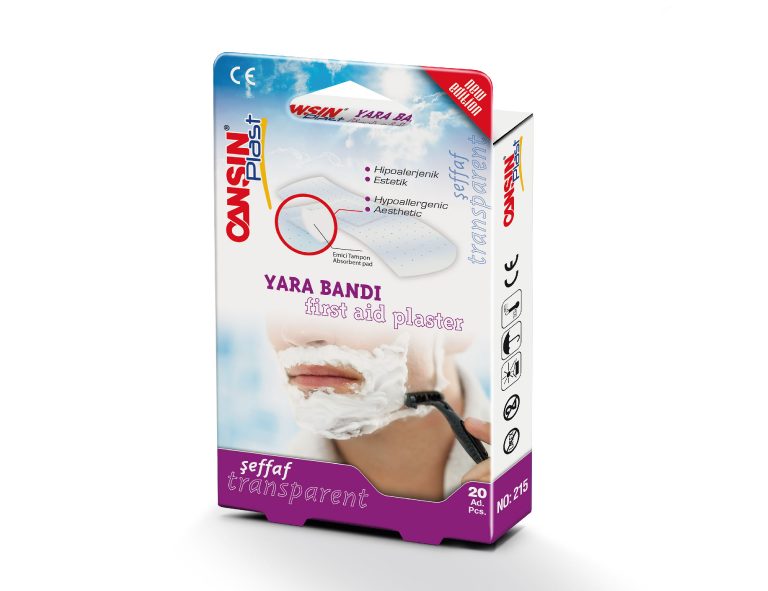 First Aid Plaster – Transparent – Cansın Sağlık Gereçleri Sanayi ve ...